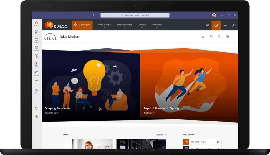 Atlas Digital Workspace for Microsoft Viva & 365 - Knowledge, Intranet ...
