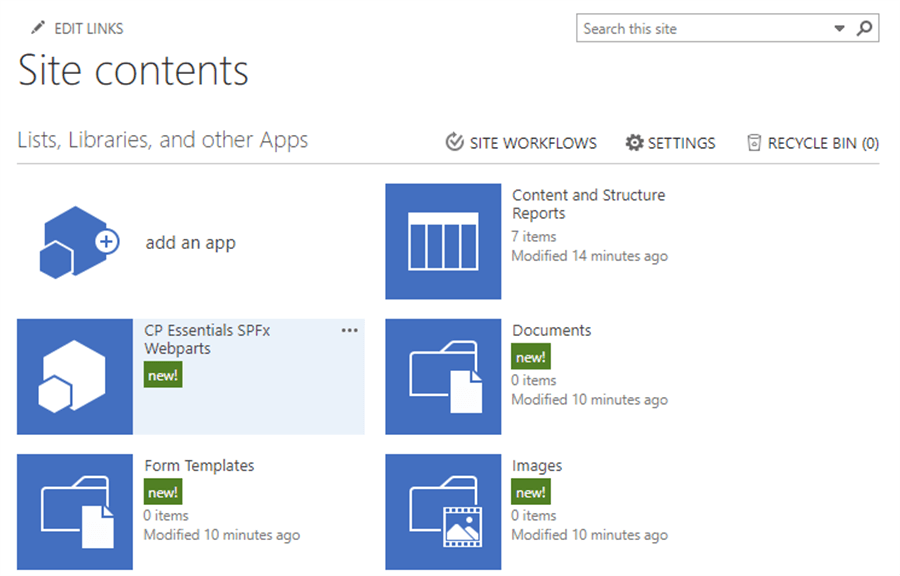 SPFx web parts on classic SharePoint