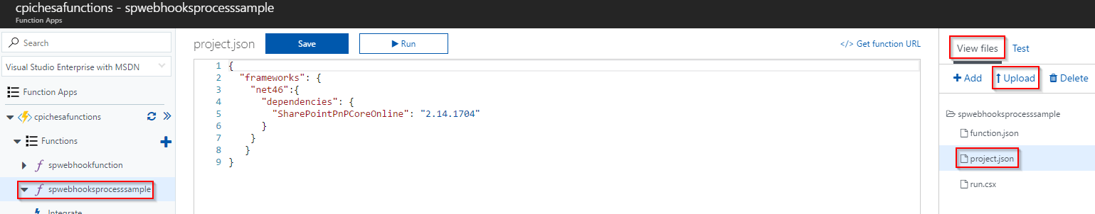Azure Functions, SharePoint Webhooks and PnP - Part 2