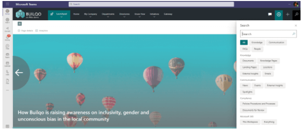 Tips & tools for improving Microsoft Teams and the search experience