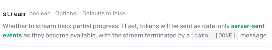 Calling Azure OpenAI API in stream mode from an SPFx solution