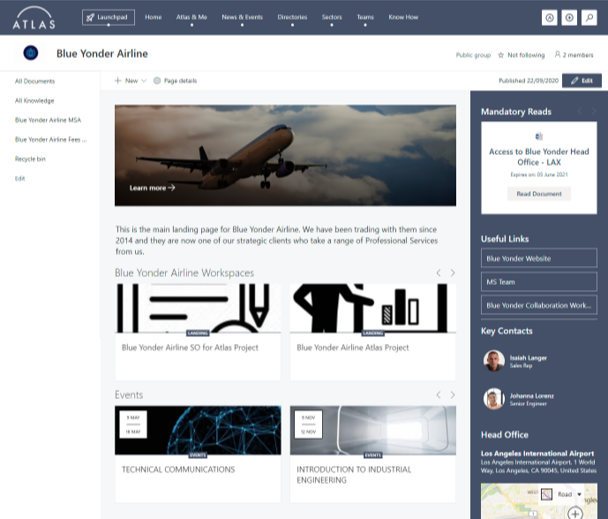 Atlas software for Knowledge Center/Knowledge Centers