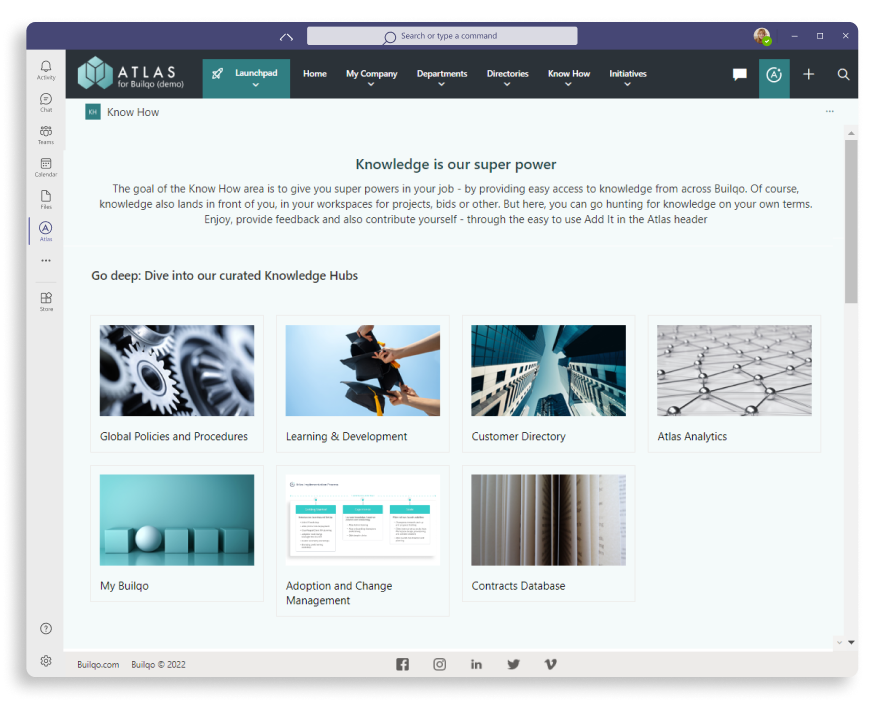 Atlas Knowledge Management Platform for Microsoft 365 & Teams