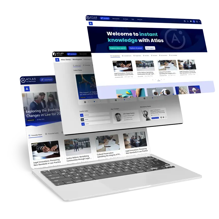 Atlas SharePoint Intranet. Powered by SharePoint and Microsoft 365.